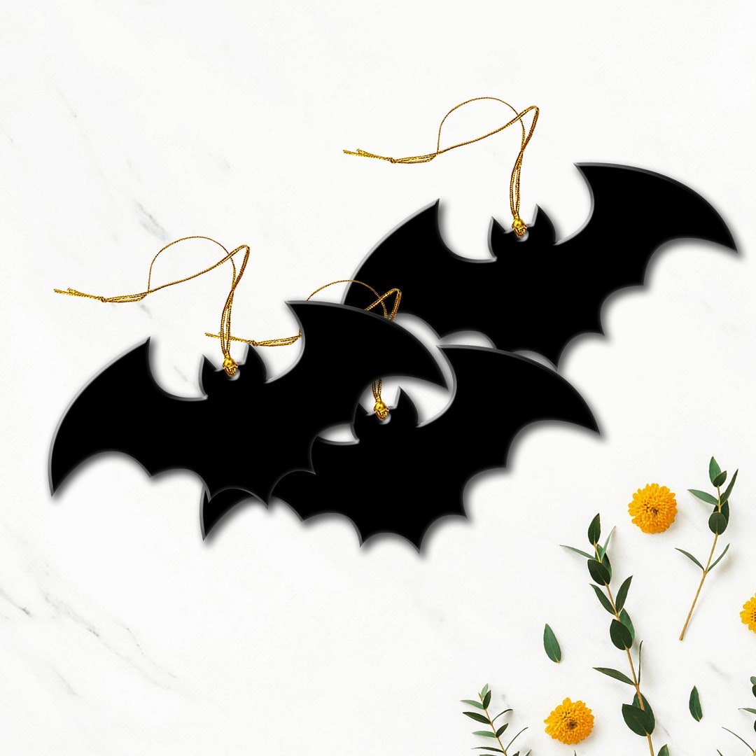 Metal Bat Ornament Gift for Halloween House Decor Bat Metal - Etsy