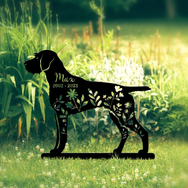 German Shorthair Pointer Metal Sign - Etsy