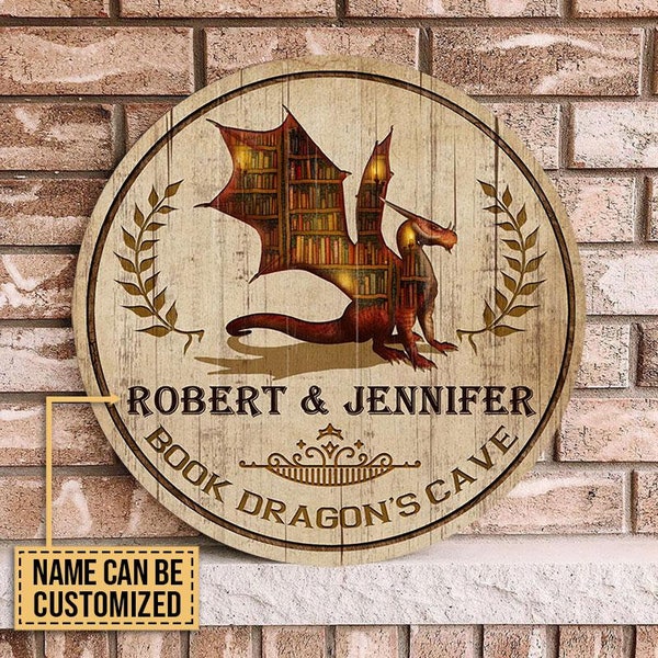 Custom Library Sign - Etsy