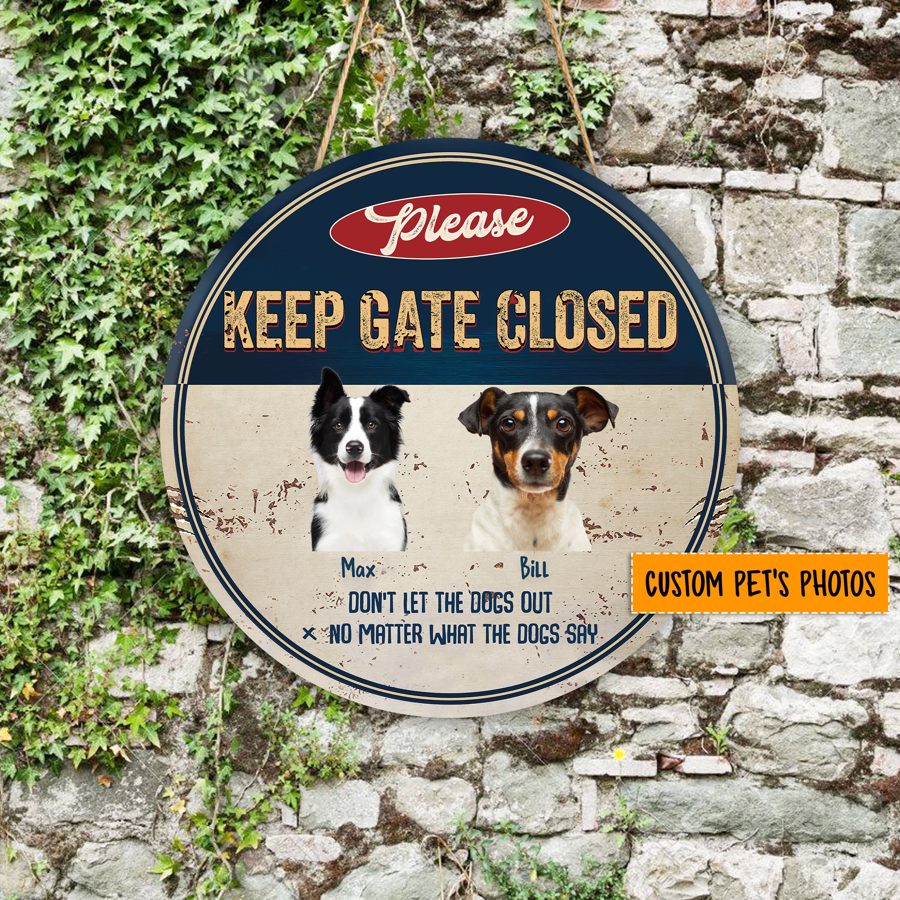 Funny Signs For Dog Gates