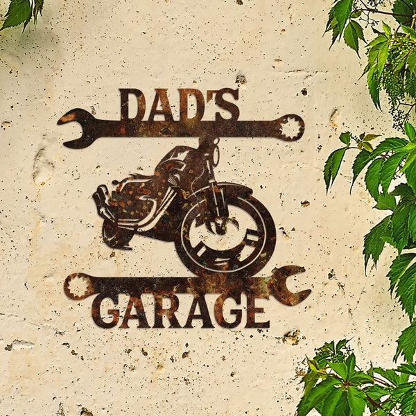 Rusty Garage Signs - Etsy