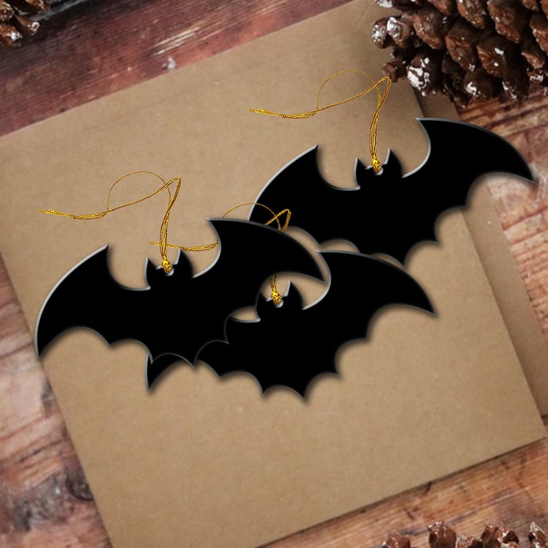 Metal Bat Ornament Gift for Halloween House Decor Bat Metal - Etsy