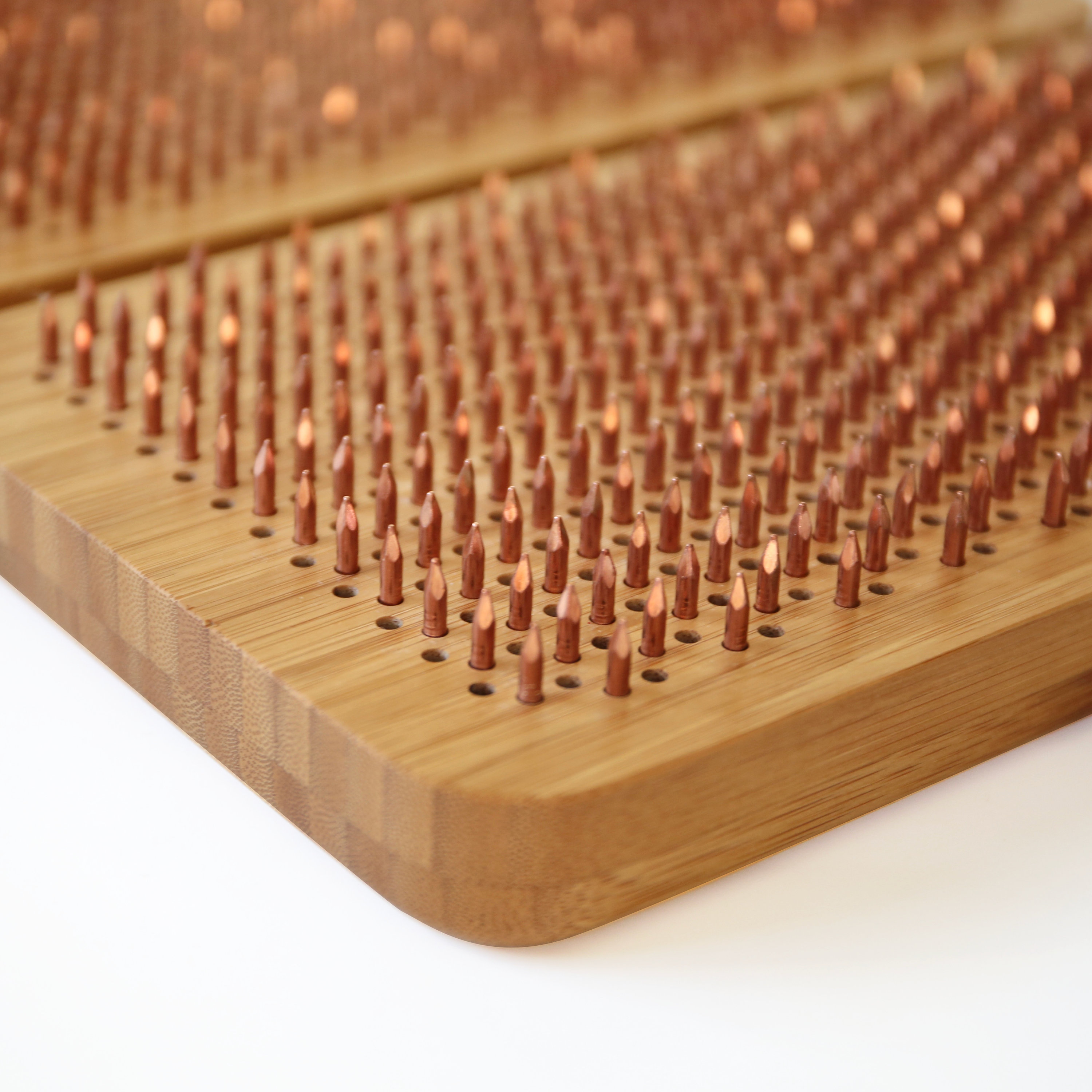 BAMBOO Dynamic Copper Nail Boards / Sadhu Bed of Nails / Yoga ...