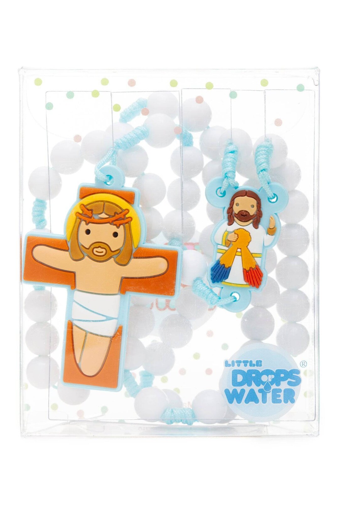 Divine Mercy Blue Rosary - Etsy