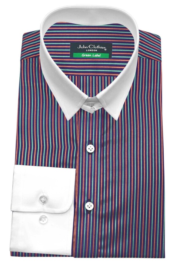 Snap Tab Collar Shirts
