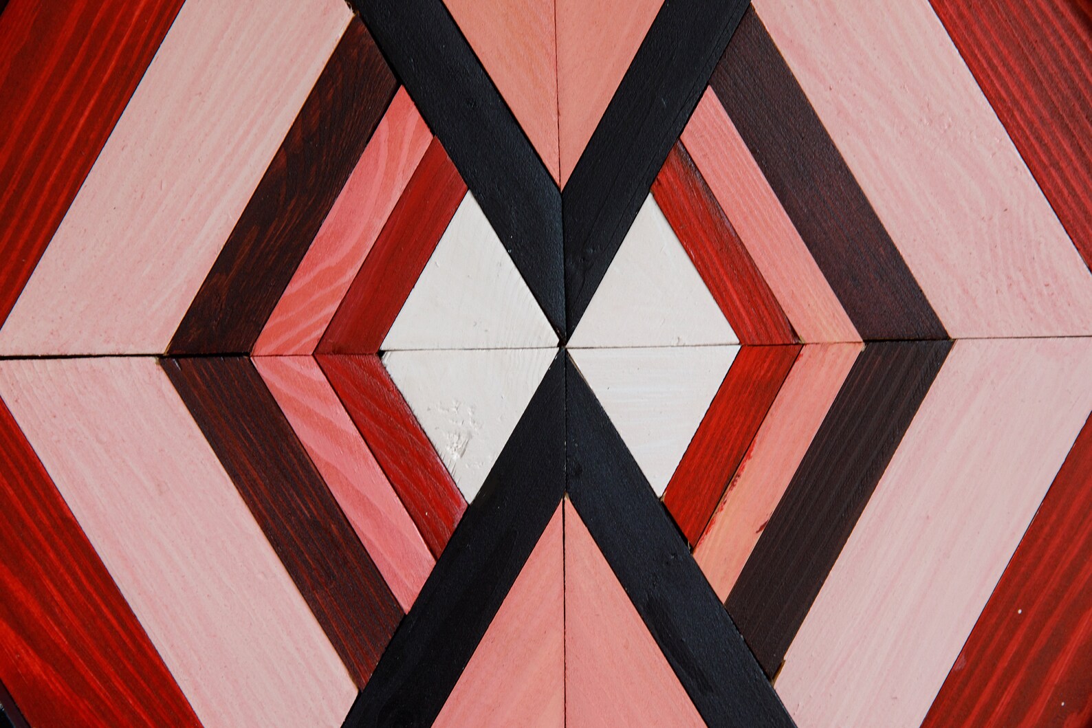 Diamond Wall Art Geometric Wood Wall Art Modern Wall | Etsy