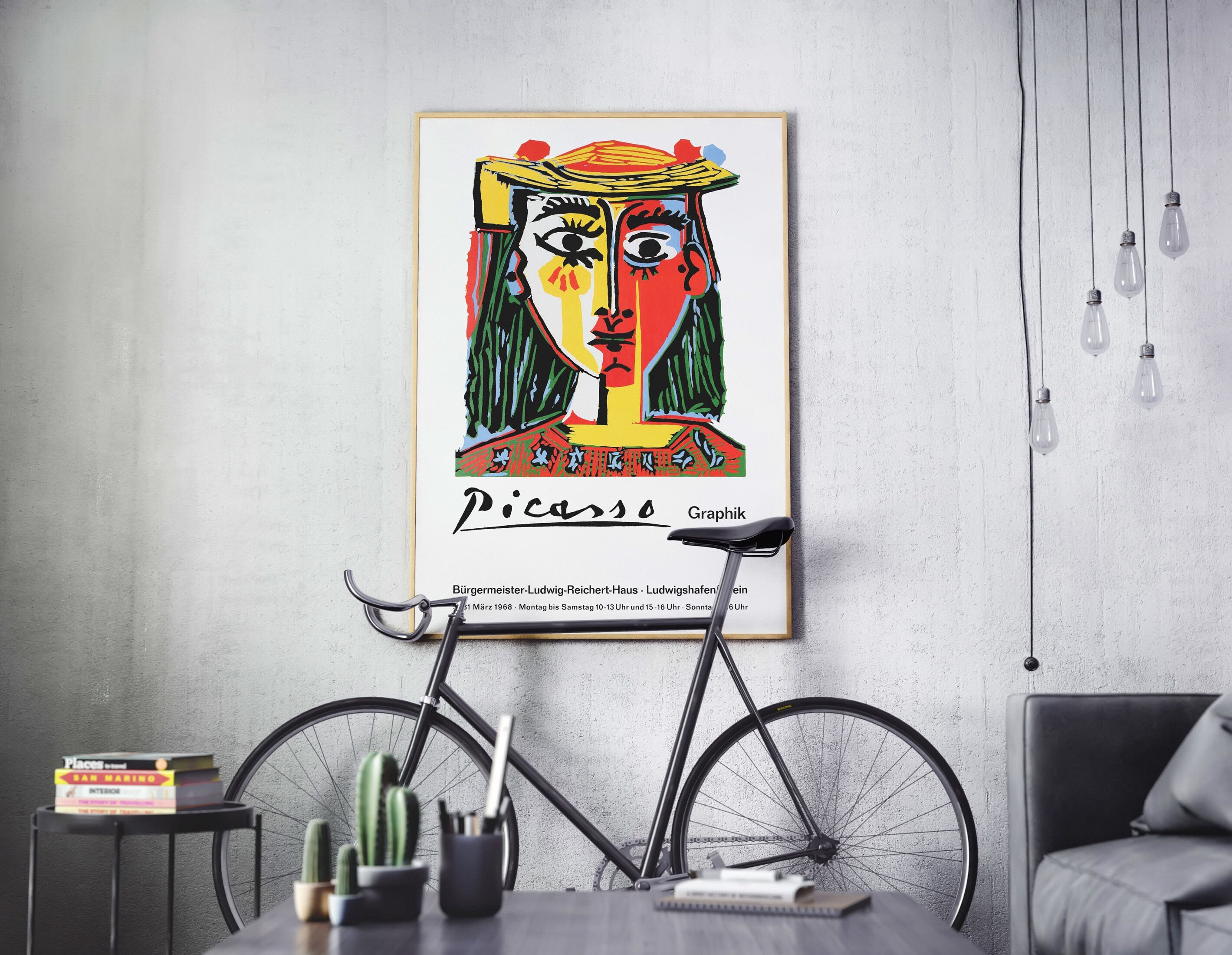 Pablo Picasso Poster Print, Exhibition Museum Poster, Digital File ...