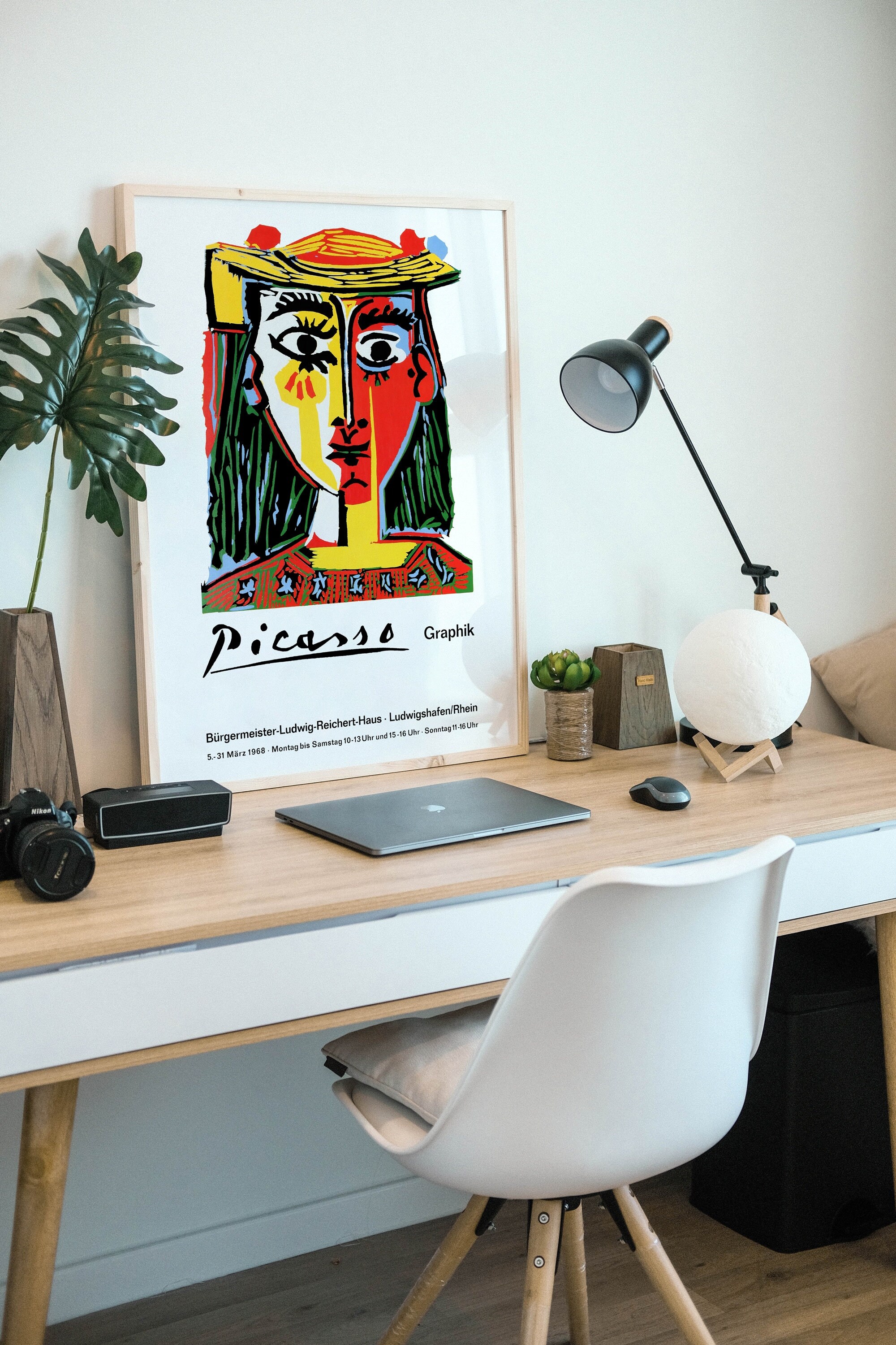 Pablo Picasso Poster Print, Exhibition Museum Poster, Digital File ...