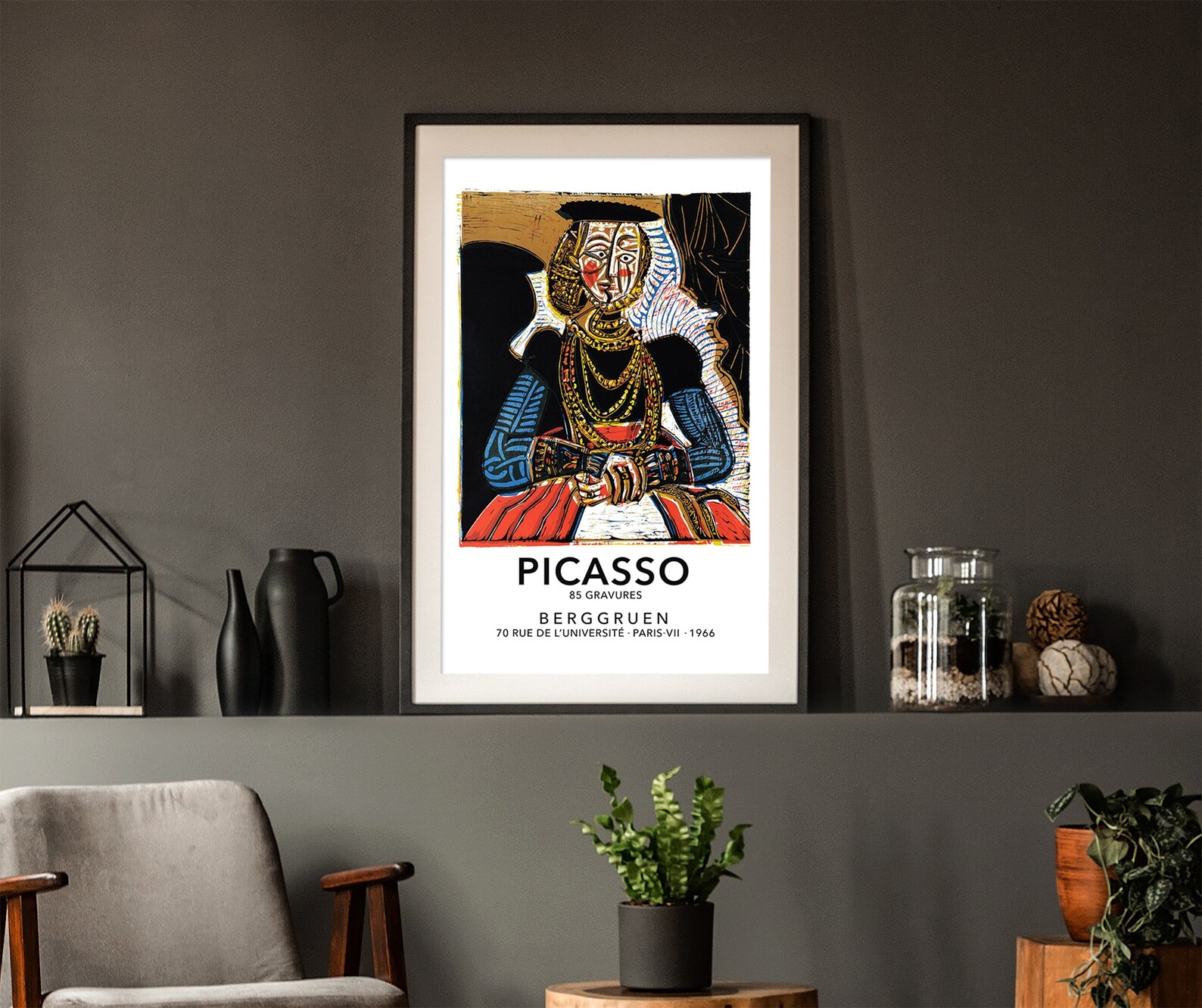 Pablo Picasso Poster, Picasso Print, Tentoonstelling Poster, Goedkope ...