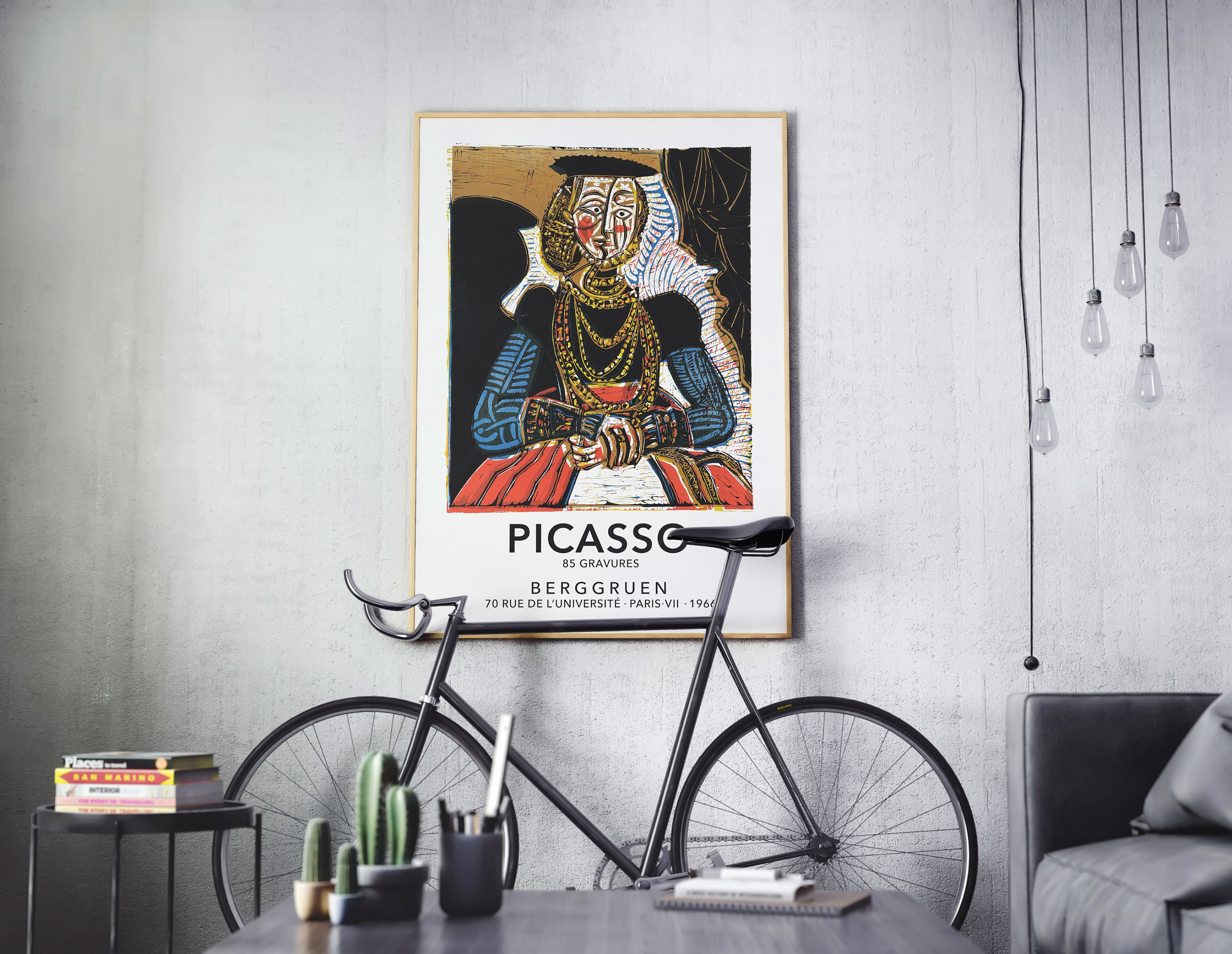 Pablo Picasso Poster, Picasso Print, Exhibition Poster, Cheap Stuff ...