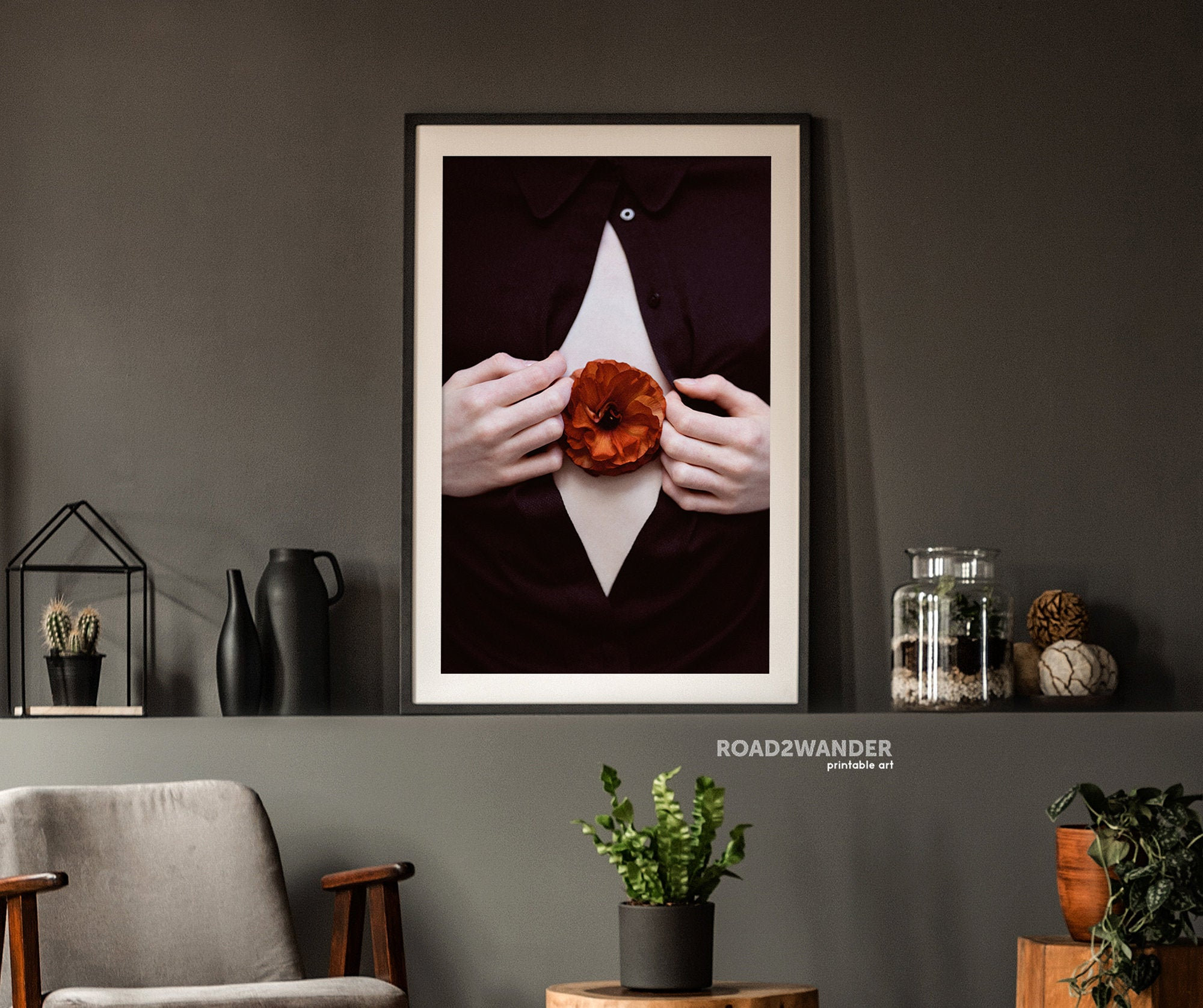 Ranunculus Print Flower Photo Botanical Wall Art Florist - Etsy