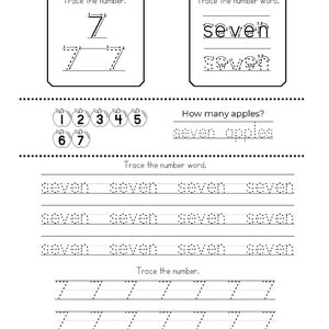 Handwriting Practice Printable Workbook - Trace the Letters, Trace the ...