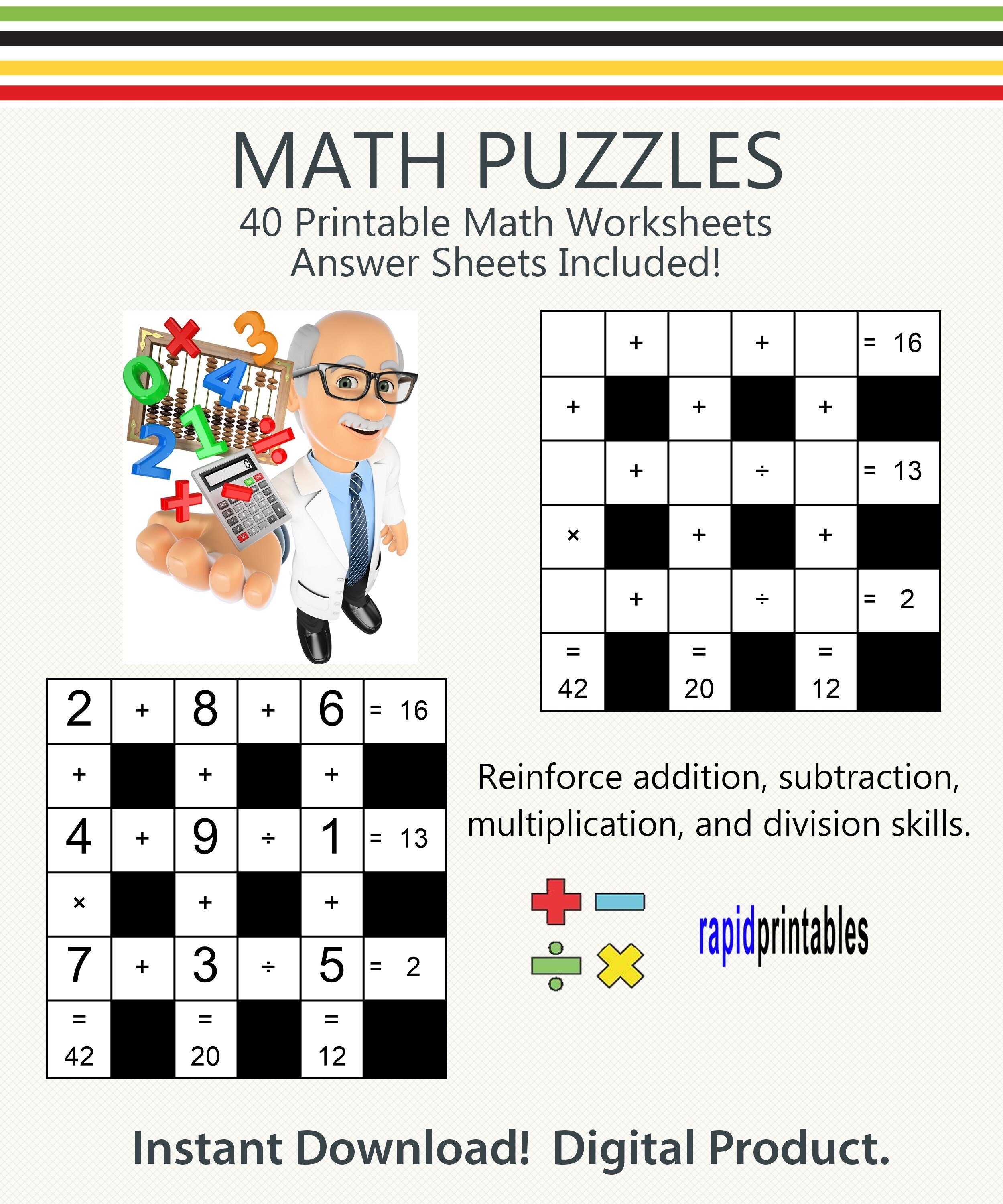 Math Puzzles Worksheets Printable Preschool Coloring Printables Math Puzzles Worksheets Printable Preschool Coloring Printables