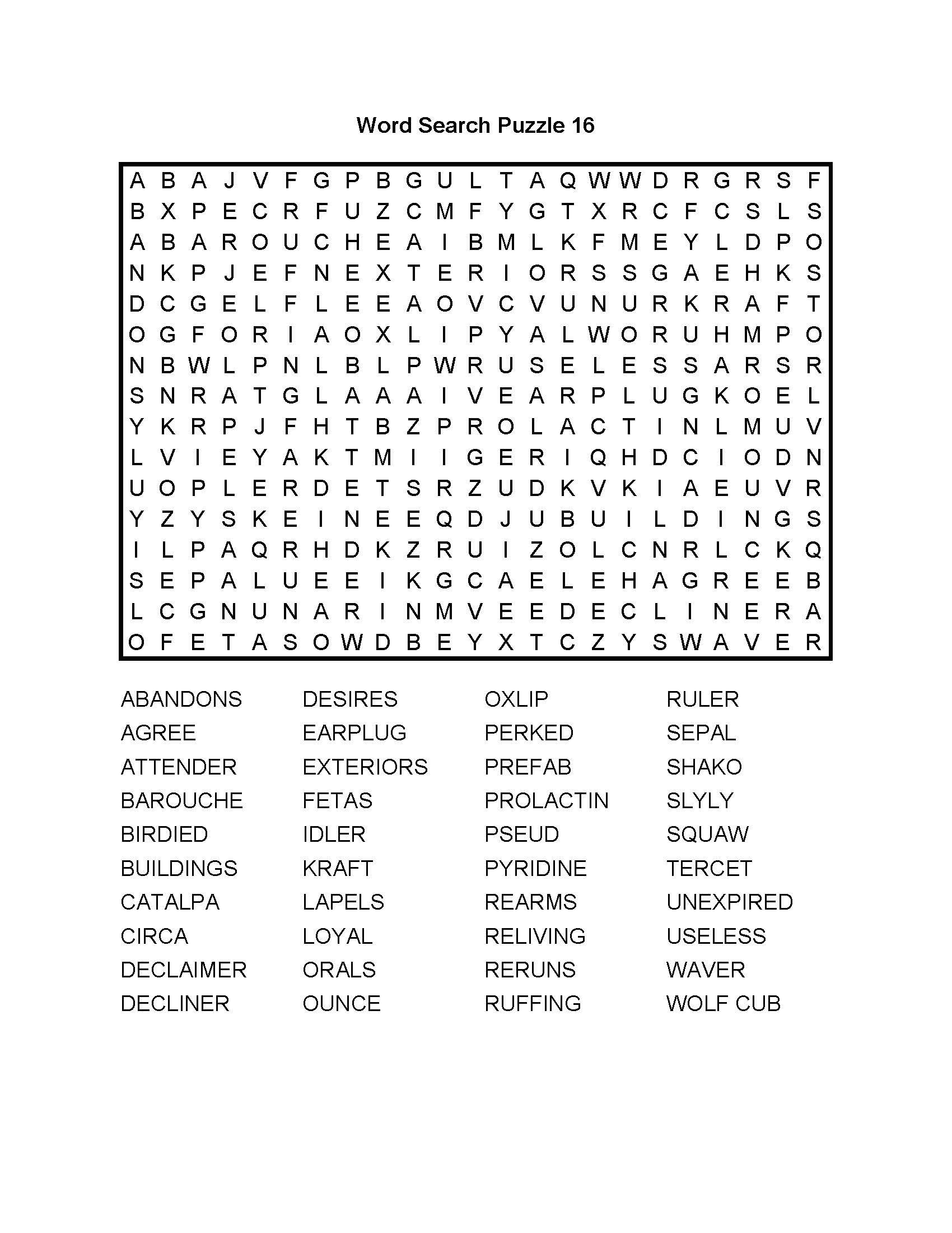 50 Large-print Word Search Puzzles A Puzzle Book to Strengthen Your ...