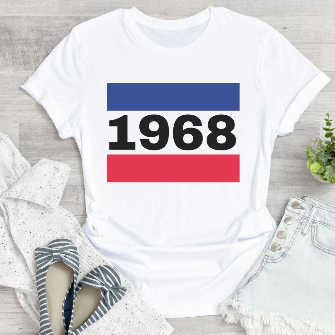 Chemise 1968, T-shirt 1968, T-shirt 1968, Tee-shirt 1968, Tee Shirt ...