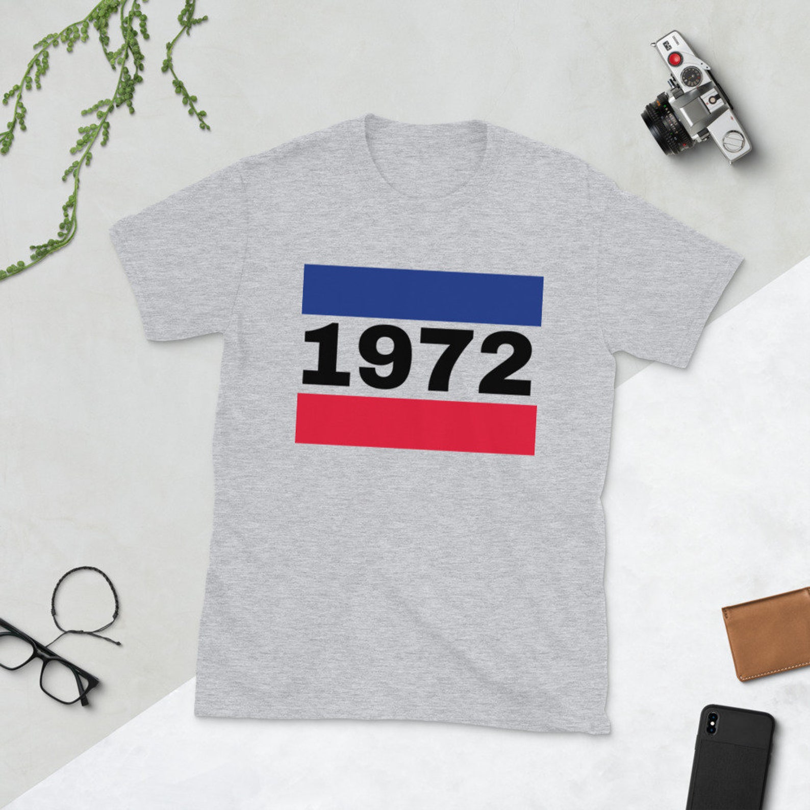 1972 Shirt 1972 T-shirt 1972 Tshirt 1972 Tee Shirt 1972 T - Etsy UK