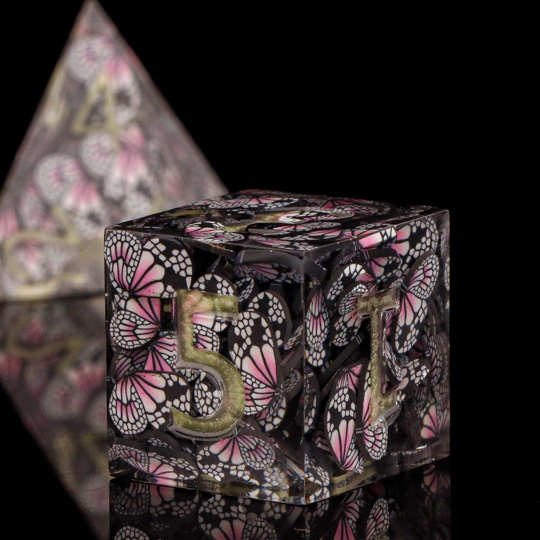 DND Resin Dice Set Dungeon and Dragon Dice Polyhedral Dice D&D Dice Set ...