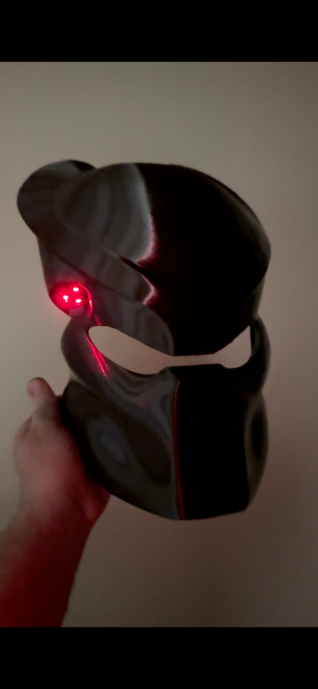 Predator Bio Mask Display With Colored Stand and Integrated Leds - Etsy