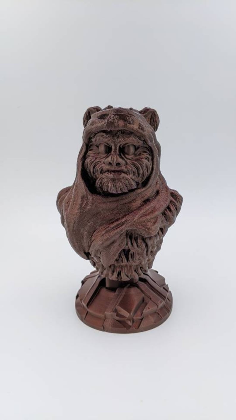 Star Wars Ewok Bust, Endor Adventure, PLA 3D Print - Etsy