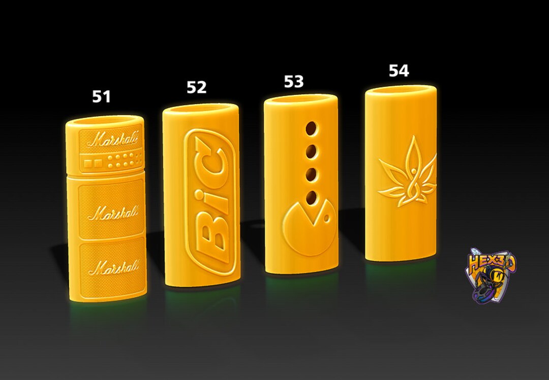 Exquisite 3D Printed Lighter Sleeve Cases – Elevate Your Style With ...