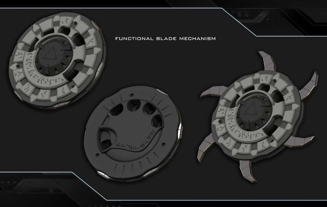 Predator Smart Disc Version 1 With Retractable Fins - Etsy