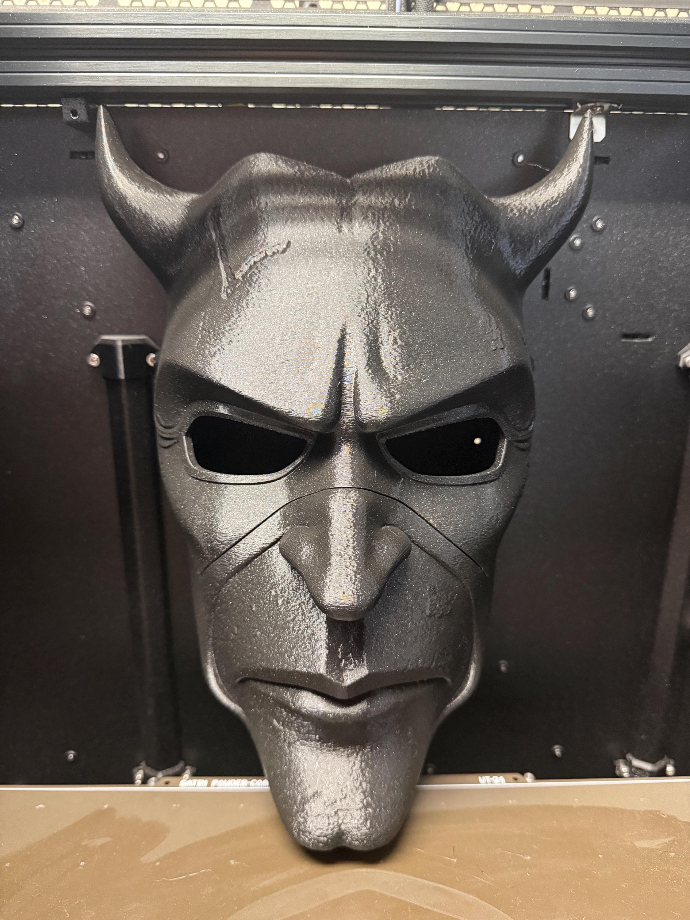 Collector Horror Mask Sculpture – Grabber Inspired Fan Art Display ...