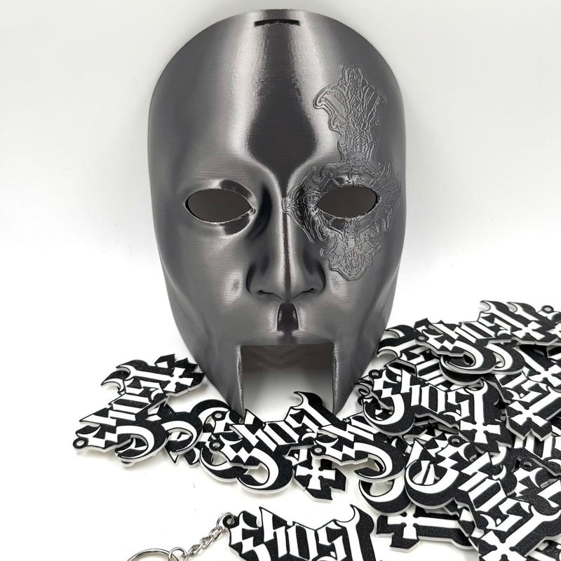 Ghost Band Mask - Etsy