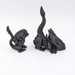 Queen Alien and Warrior , Cute, Aliens, Alien, Xenomorph, Alien Romulus ...