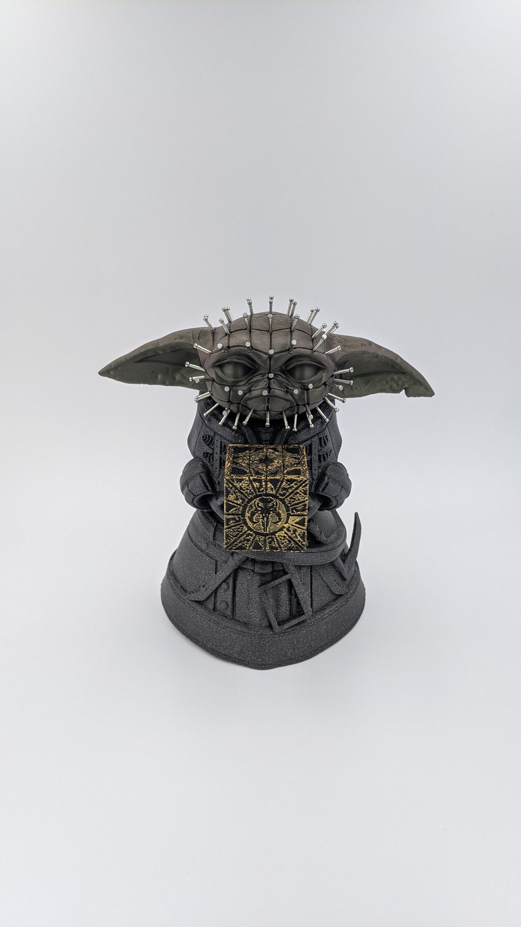 The Child Grogu pinhead hellraiser baby yoda cenobites | Etsy