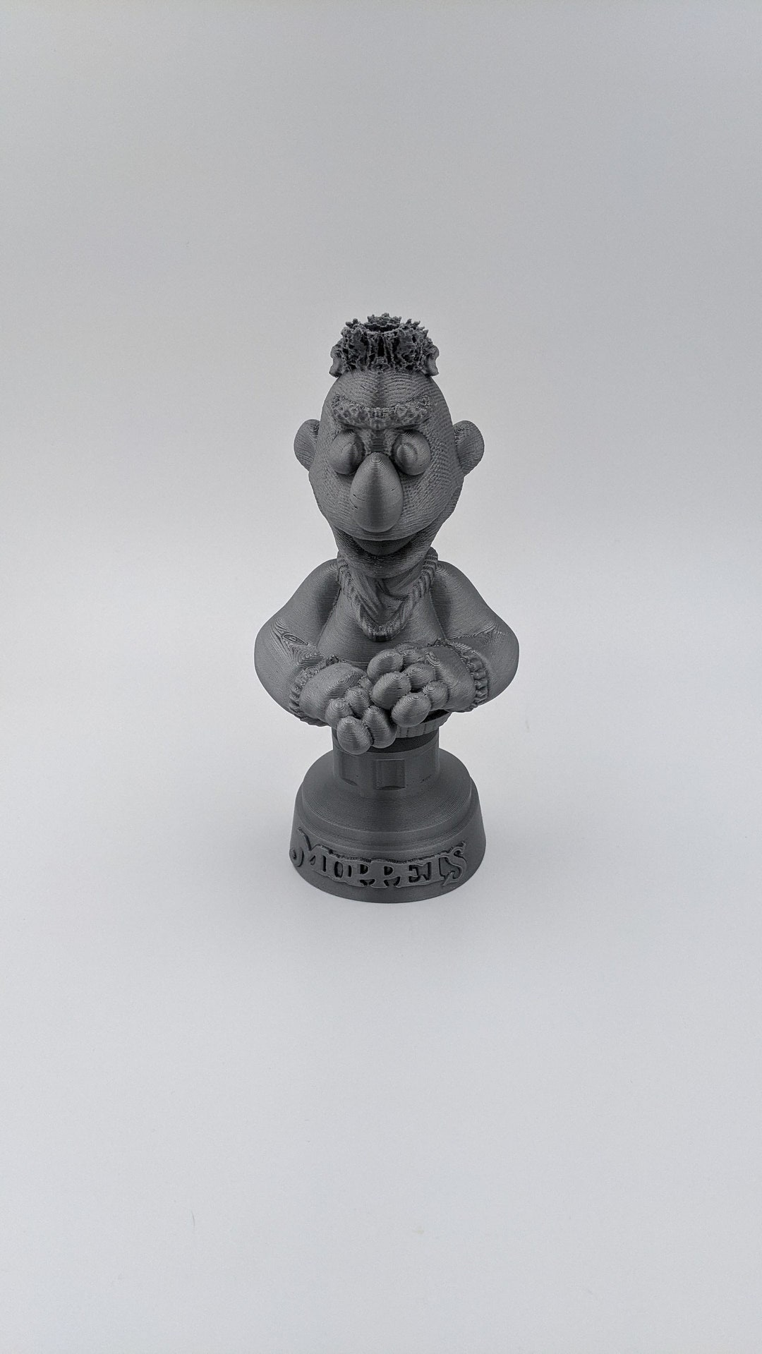 Whimsical 3D Printed Bert Character From the Muppets - A Fun Addition ...