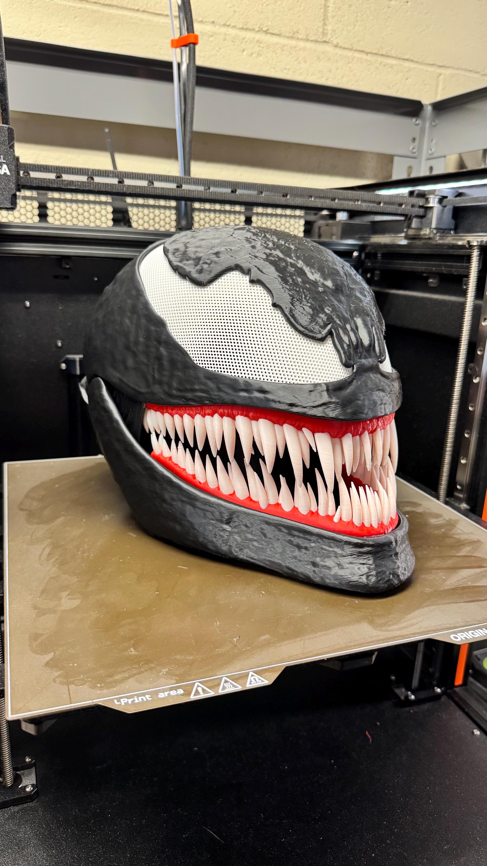 Venom Replica Movable Jaw- High-quality Modular Cosplay Prop - Etsy