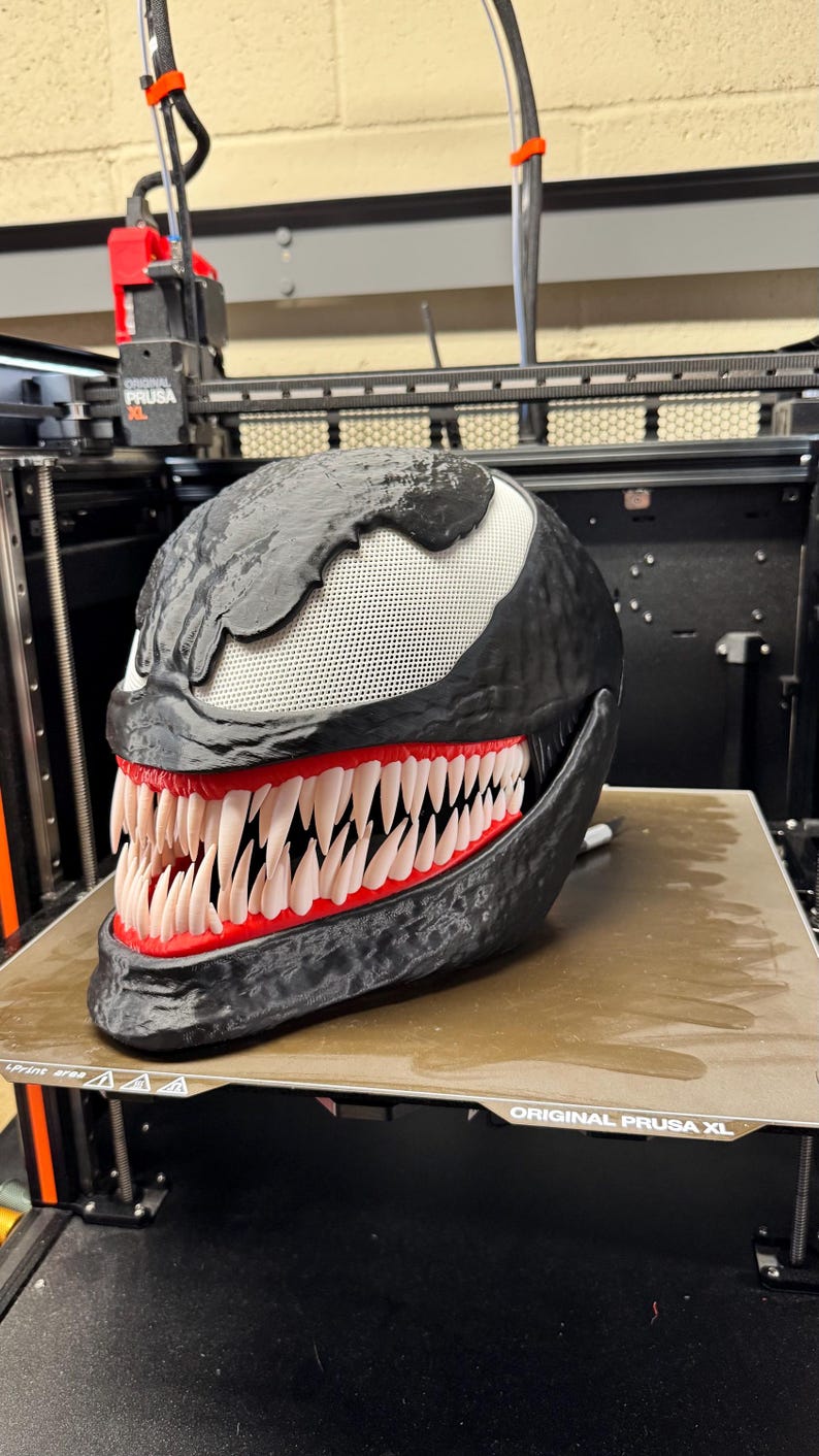 Venom Replica Movable Jaw- High-quality Modular Cosplay Prop - Etsy