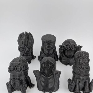 Despicable Me Minion Halloween Set, Minions, Werewolf, Vampire ...