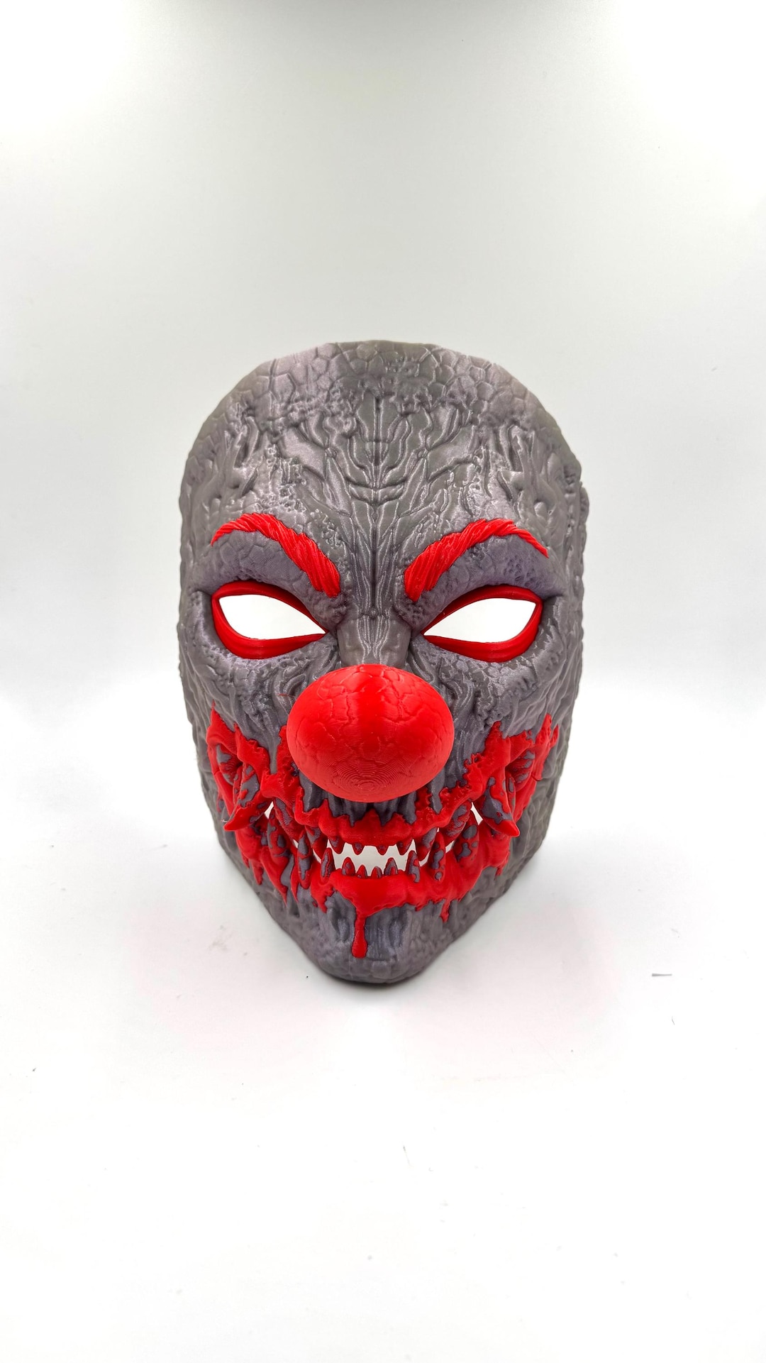 Horror Clown Mask With Movable Jaw - Etsy