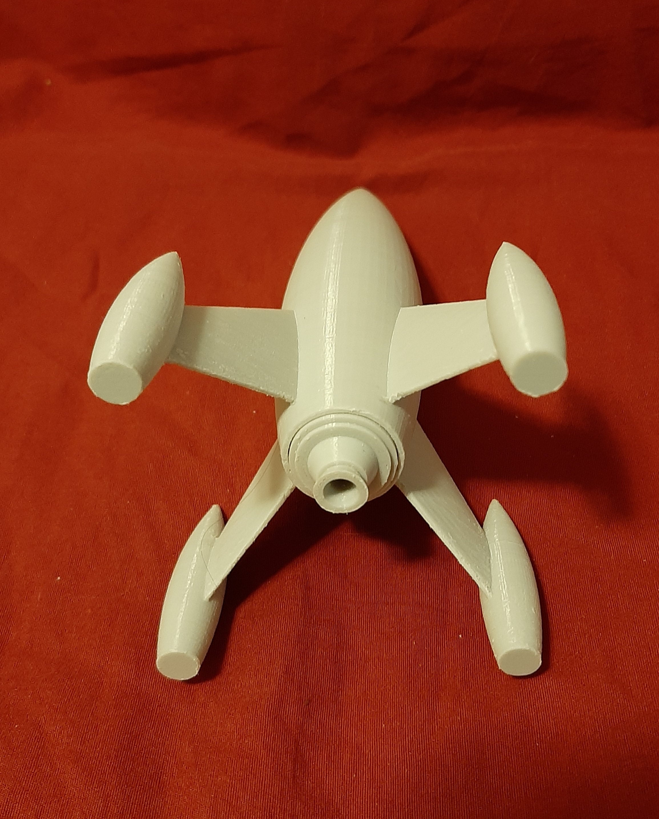 Retro-future Rocketship - Etsy