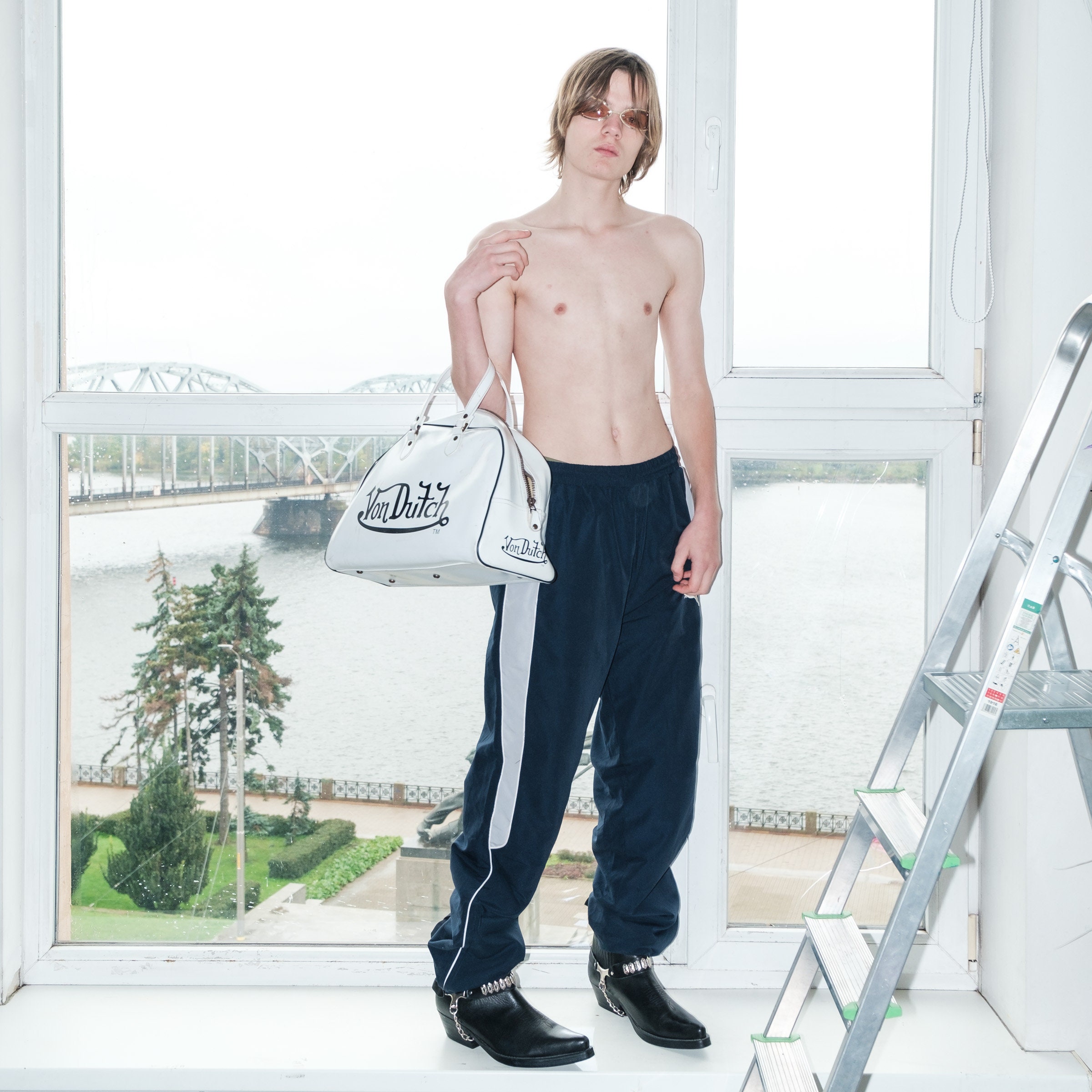 Vintage 90's Classic Rave Boy Joggers in Navy & White - Etsy