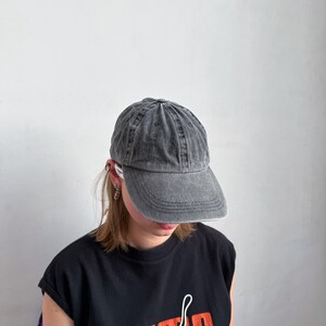 Vintage 90's Classic Faded Baseball Cap in Washout Grey - Etsy