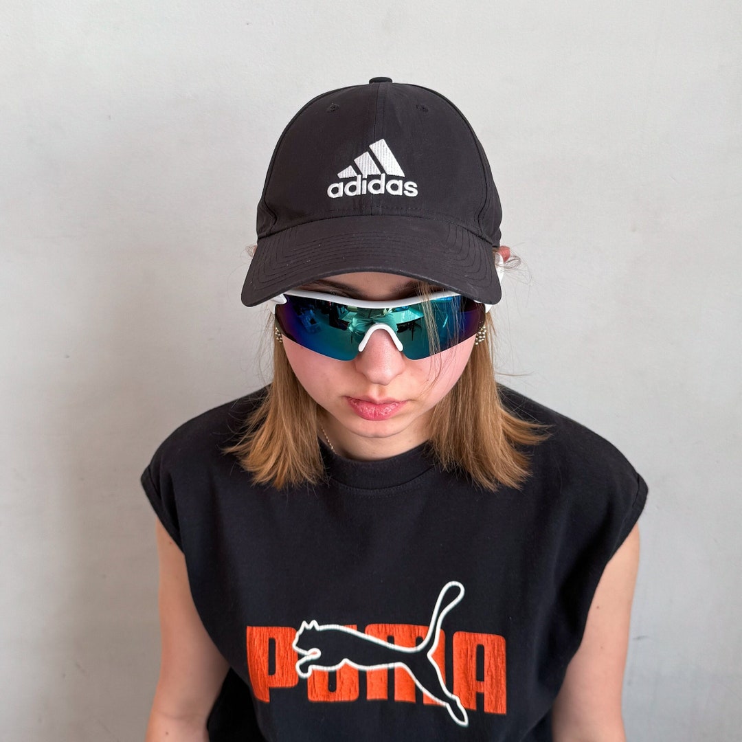 Vintage 90's Logo Cool Classic Baseball Cap in Black & White - Etsy