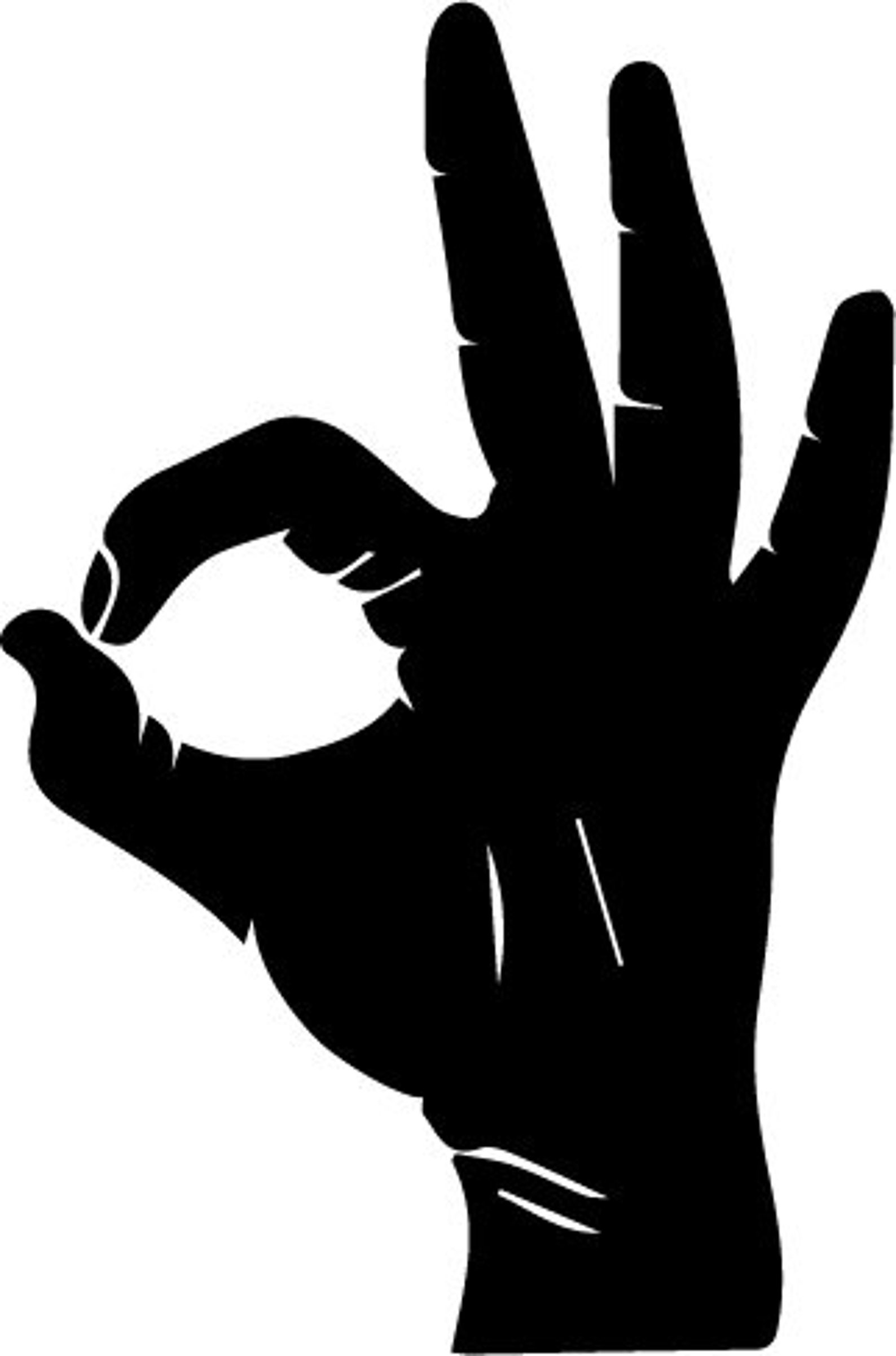 Hand Gestures Svg Hand Sign Svg Peace Sign Svg Love Sign | Etsy