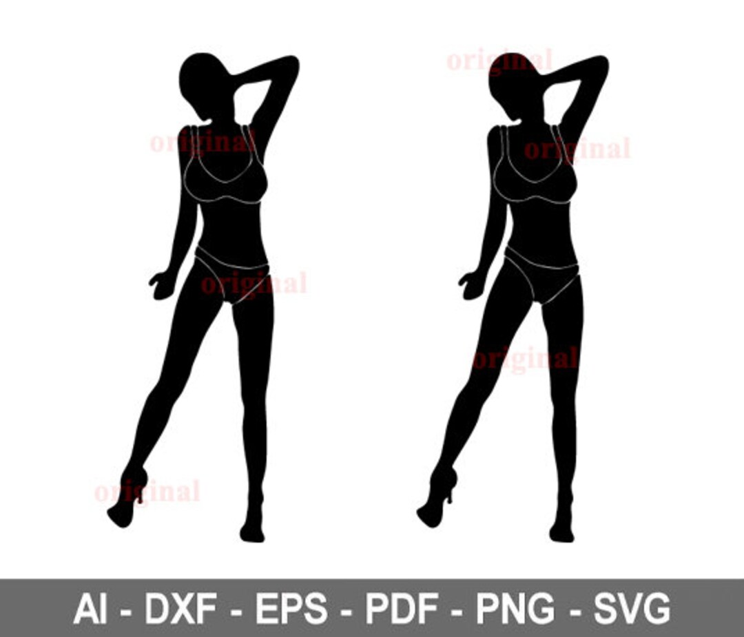 Sexy Girl Silhouette Svg Girls Svg Sexy Woman Svg Women Etsy