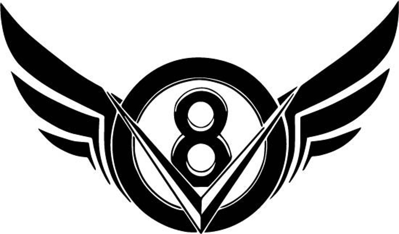 3 Files V8 svg vector V 8 Car Prints muscle car Man cave | Etsy