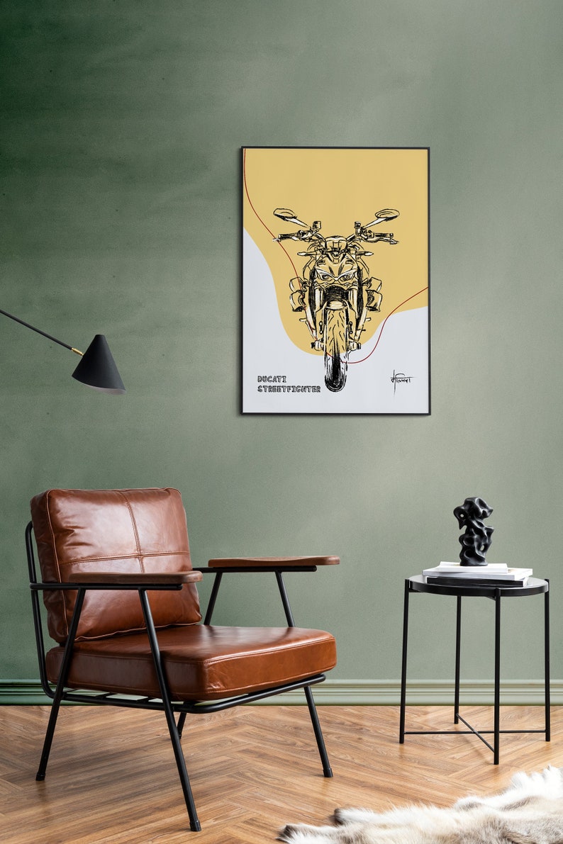 Ducati Streetfighter V4 Printable Motorcycle Wall Art in - Etsy