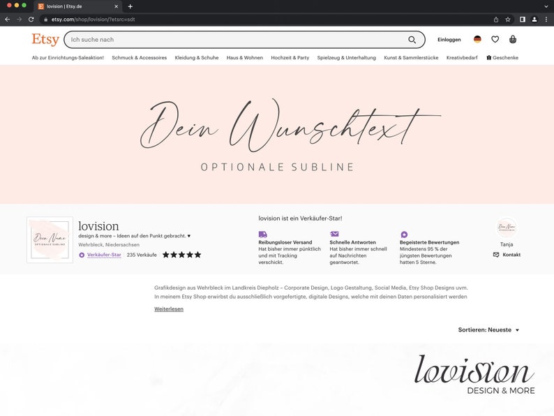 Etsy Shop Banner Design Set Facebook Cover Cover & Profile - Etsy