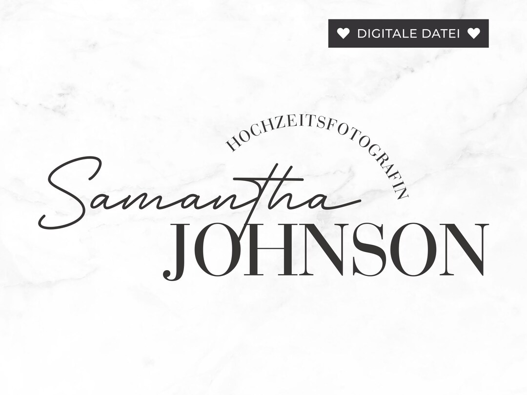 Signature Photography Logo Design Template, Watermark Photographer ...