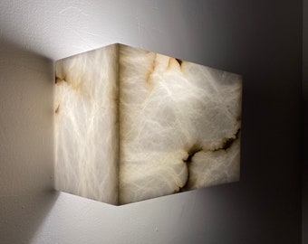 Alabaster Wall Light | Etsy