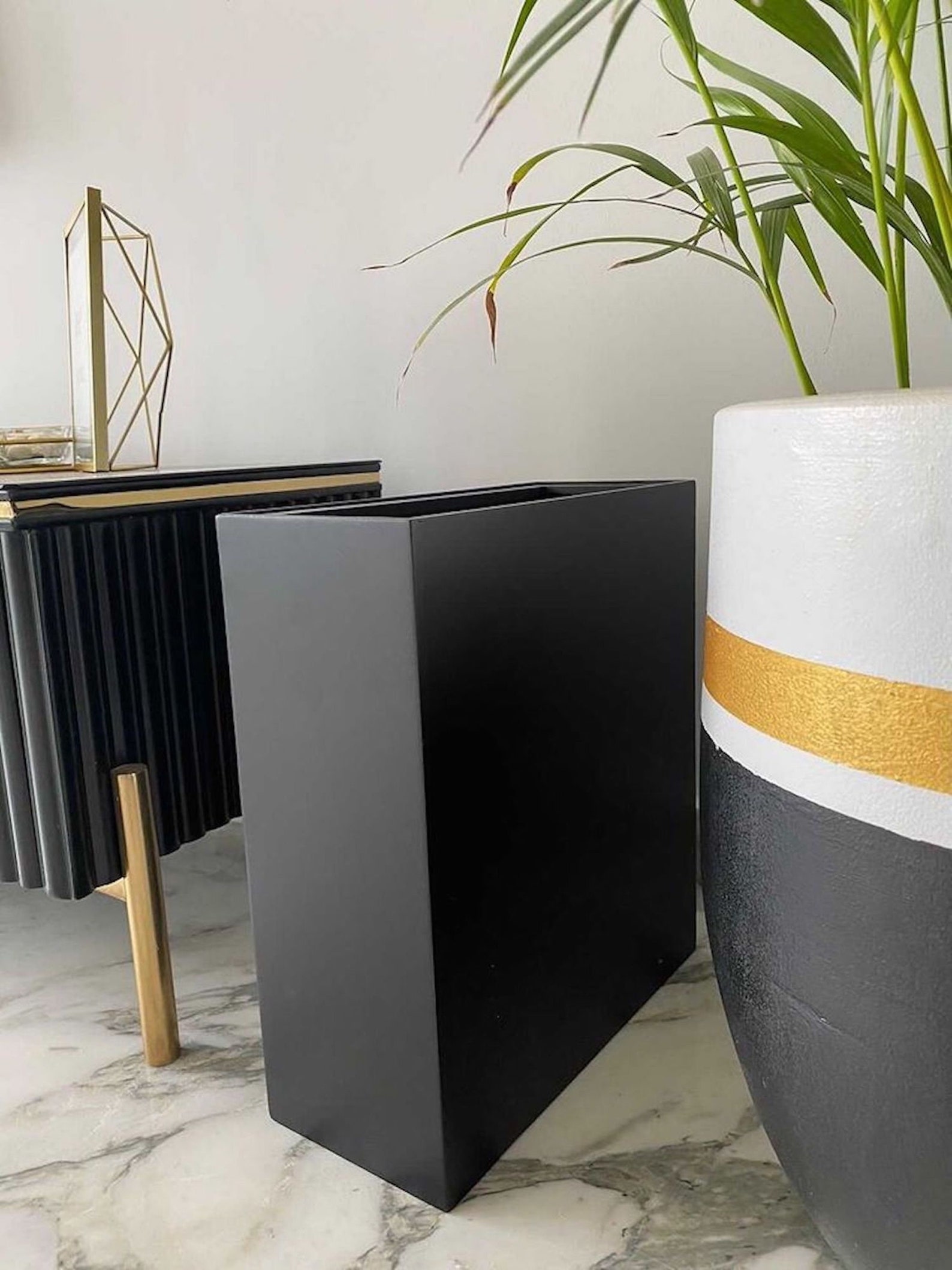 Rectangular Bathroom Trash Can Modern Waste Paper Garbage - Etsy