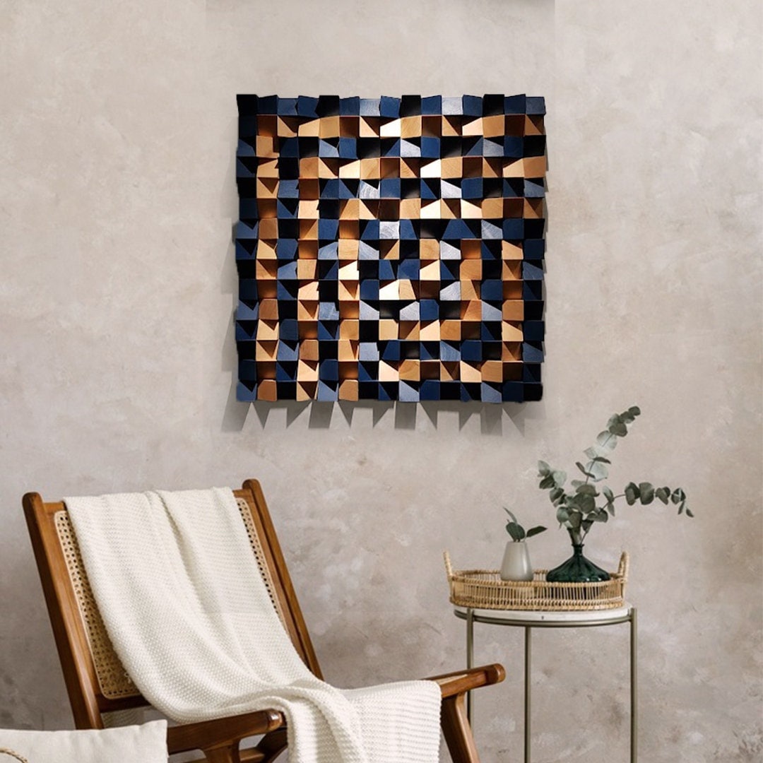 3D Wooden Art Wood Acoustic Panel 3D Wall Sculpture Wood - Etsy