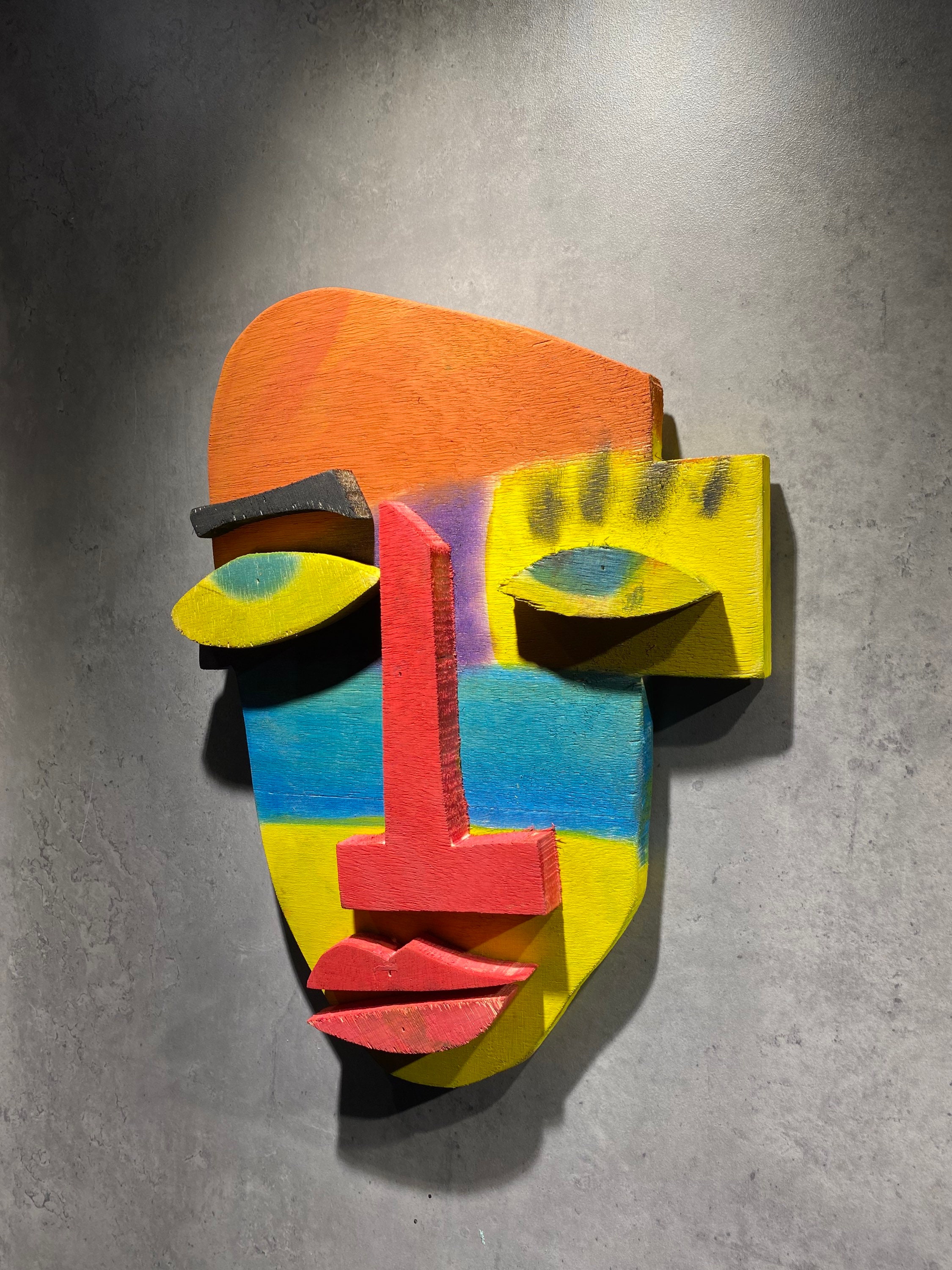 Cubist Style Face