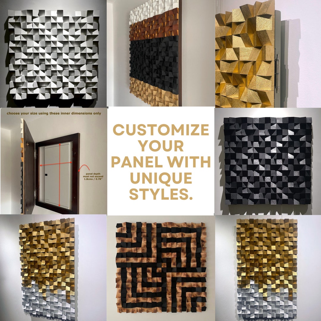 3D Wall Art, Mosaic Sculptures, Electrical Circuit Breaker Box Wall ...