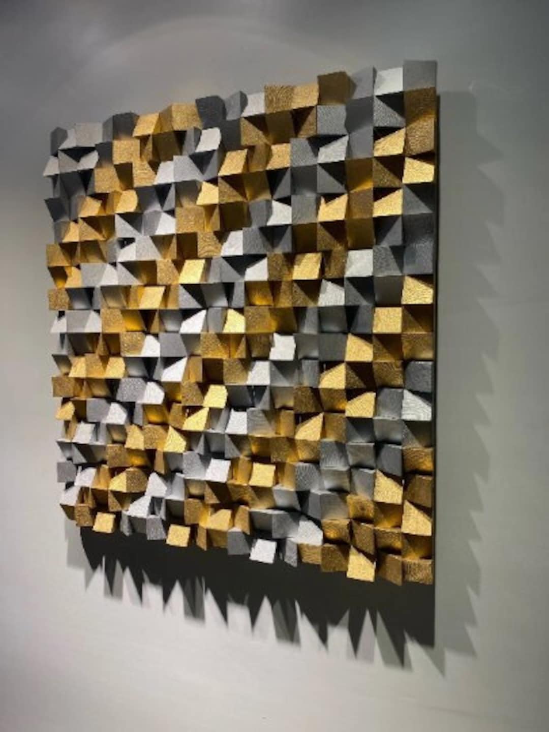 Wall Panel Sound Absorber Music Studio, Textured Sound Diffuser ...